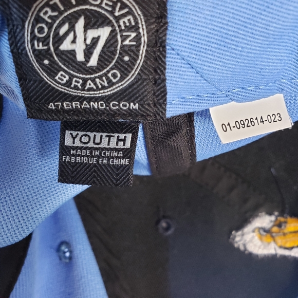 47 | Accessories | Forty Seven Myrtle Beach Pelicans Baseball Cap Minor League Youth Blue Logo ...